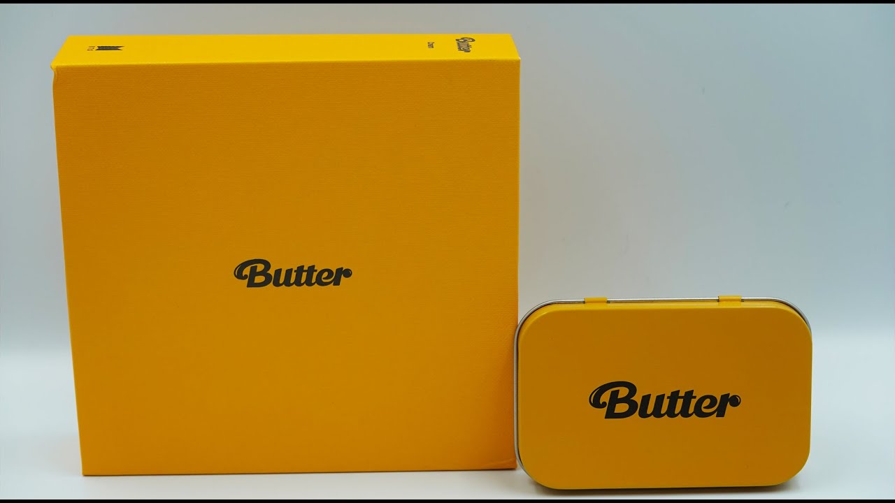 BTS | Butter Cream Version | Unboxing - YouTube