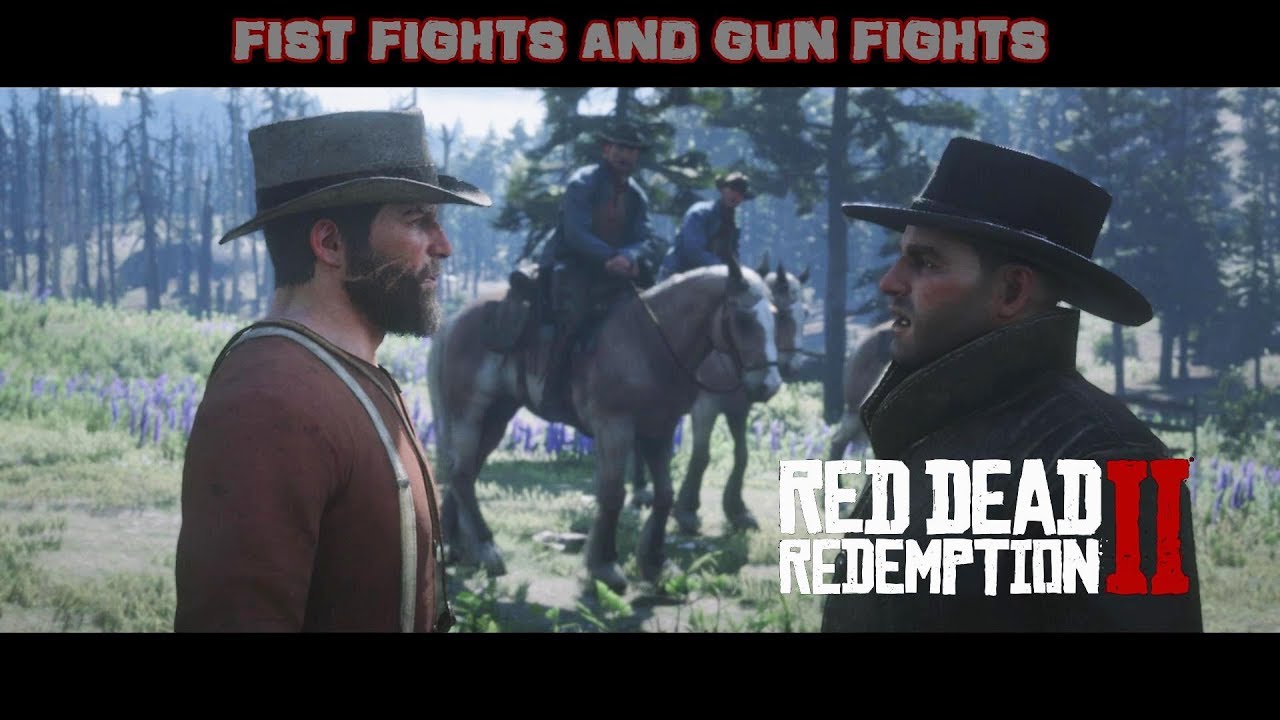 Red Dead Redemption 2 - "Fist Fights and Gun Fights" - YouTube