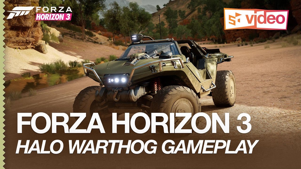 Forza Horizon 3 Gameplay: Driving the Halo Warthog - YouTube
