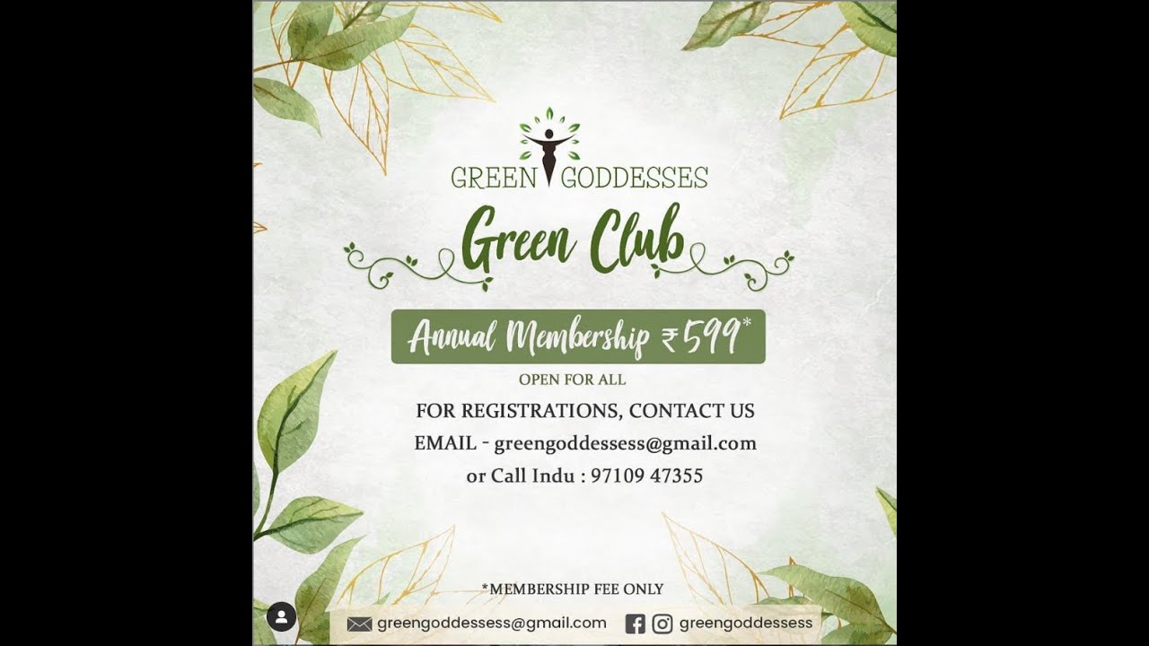 Green Goddesses on Instagram - Ms.Nina Reddy in conversation with the ...