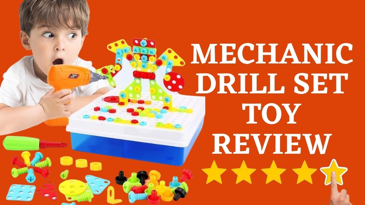 Best Drill Set For Kids | Mechanic Drill Set Toy Review in 2025 ...