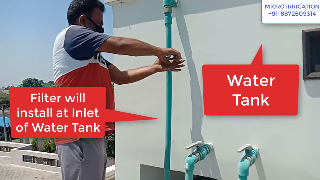 Disc Filter for Water Tank | Micro Irrigation | - YouTube