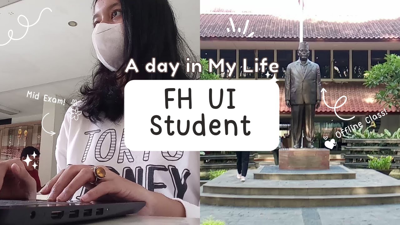 Akhirnya kuliah offline! | A Day in My Life as a FH UI student Part 1 ...