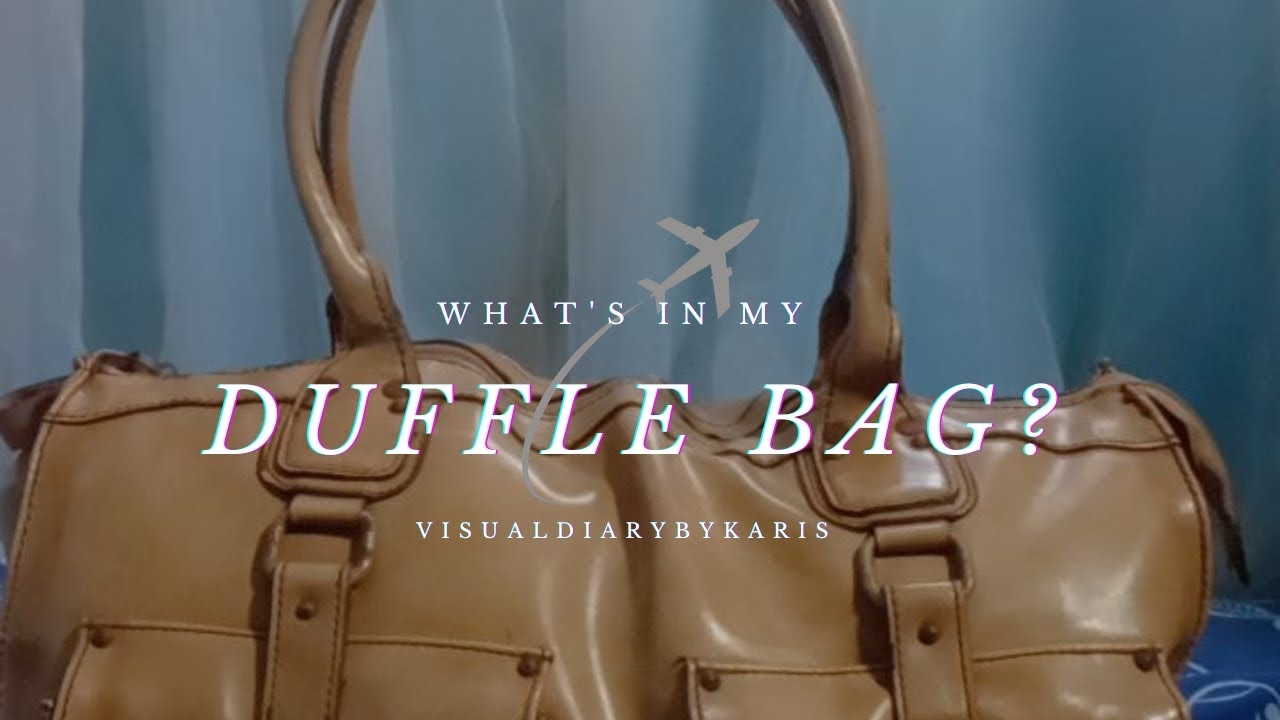 Packing Hacks for a Week-Long Getaway: 🧳 What's in my Duffle Bag? Day ...