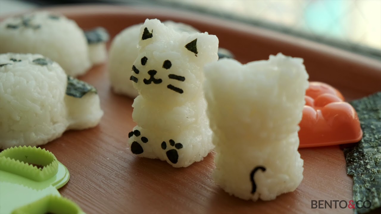Bento&co - Kawaii Rice Balls! - YouTube