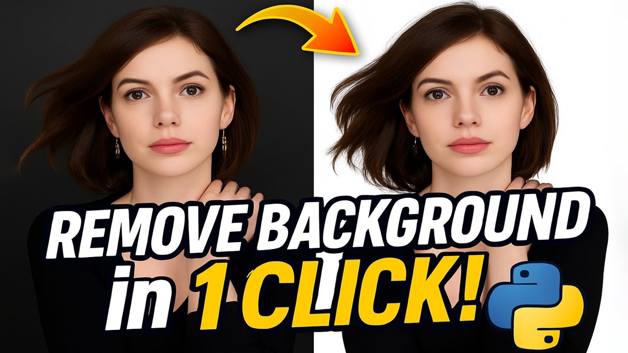 🔥 How to Build a Background Remover using Python [ 2025 Update ] Python + Rembg | Fast & Easy ...
