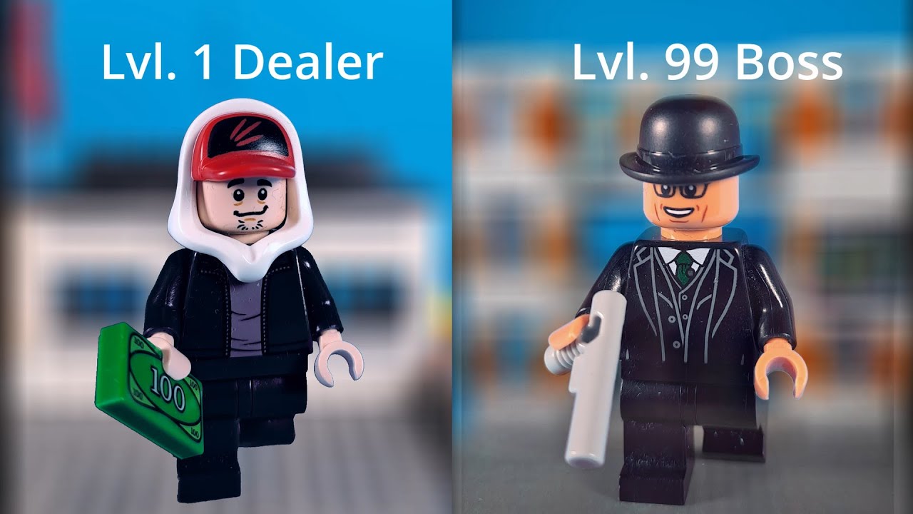 HUGE Lego Gangster City - YouTube