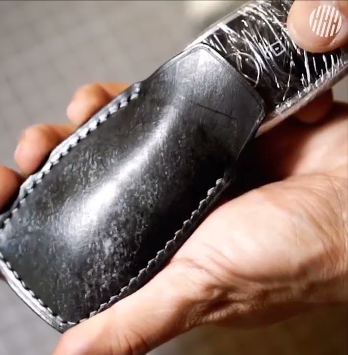 DIY Car Key Leather Case - Mercedes Benz - YouTube