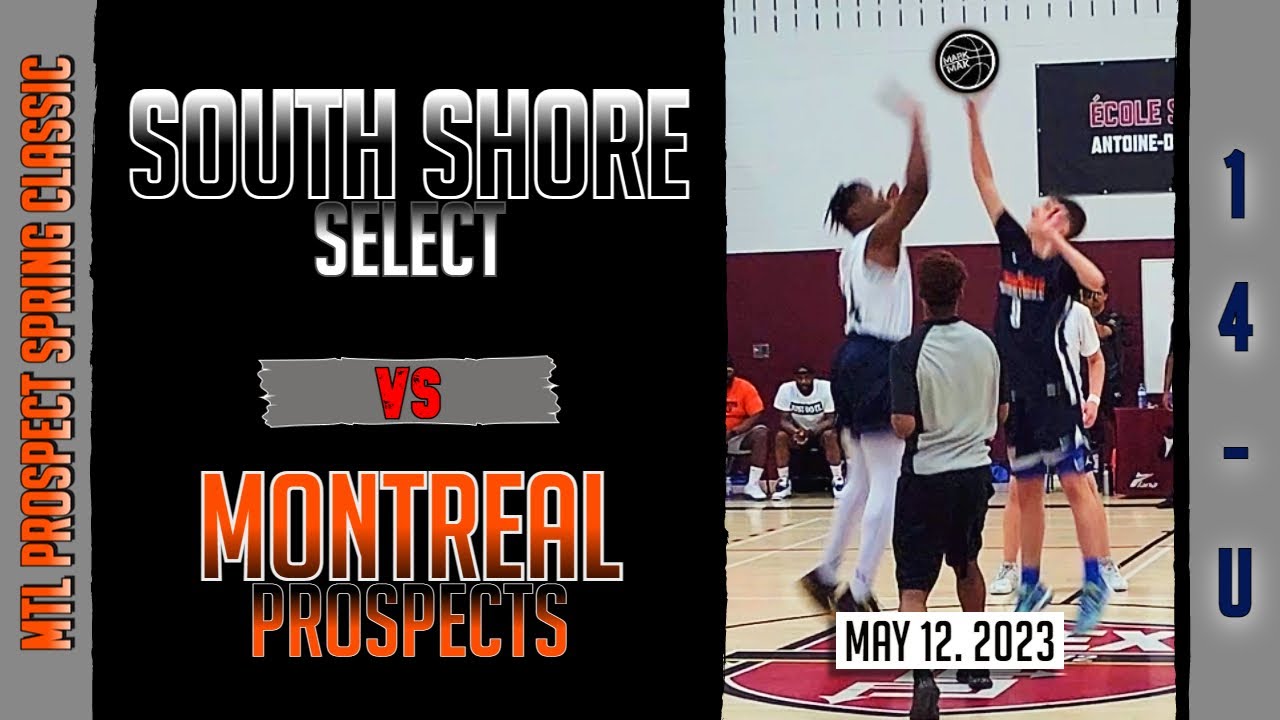 South Shore Select vs. Montreal Prospects (bantam 14u) - YouTube