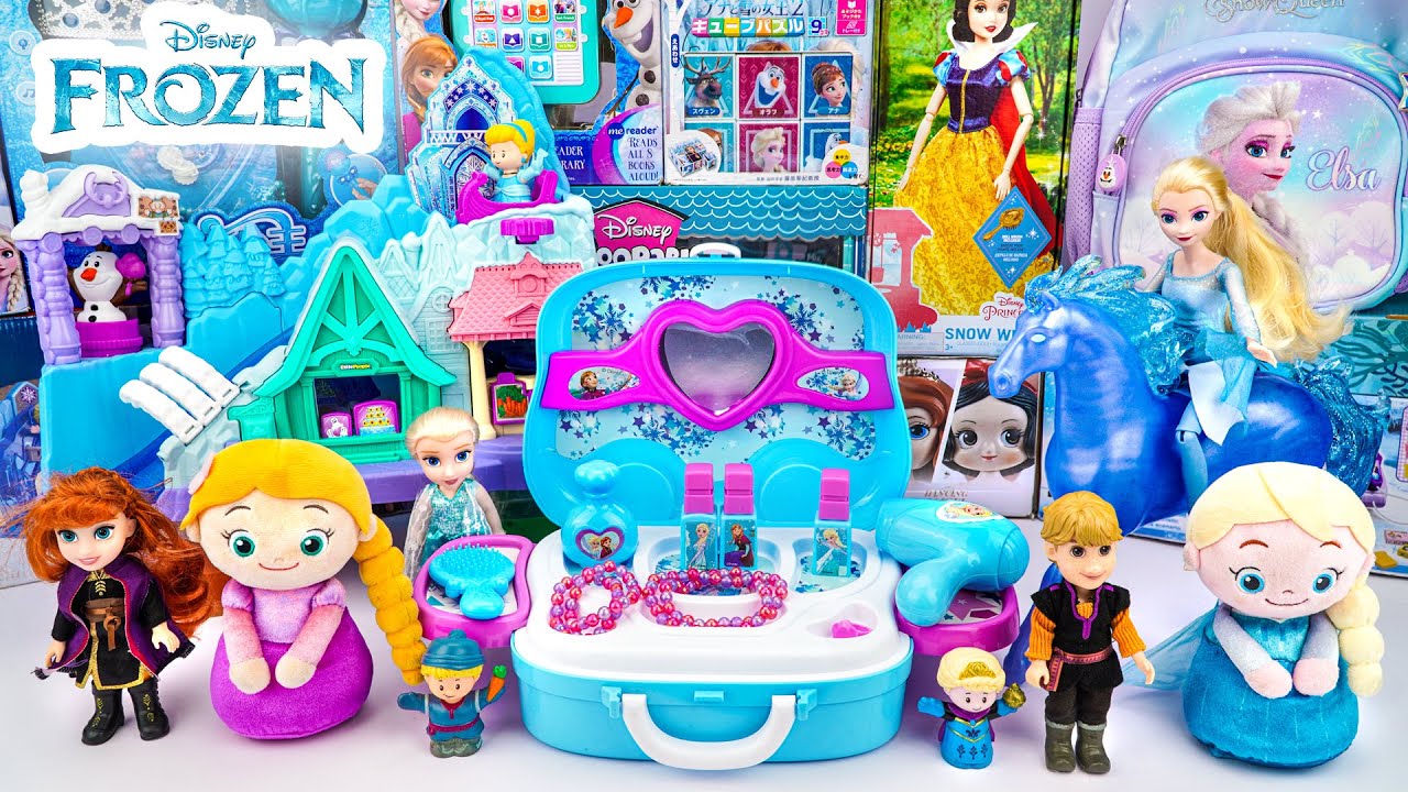 89 Minutes with Disney Frozen Toys Collection Unboxing | Disney Elsa ...