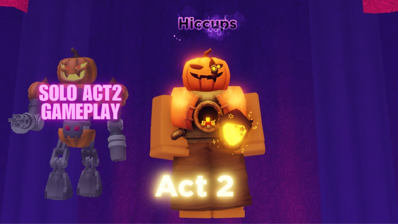 TDS ACT 2 Halloween2023 SOLO game play | Tower Defense Simulator ...