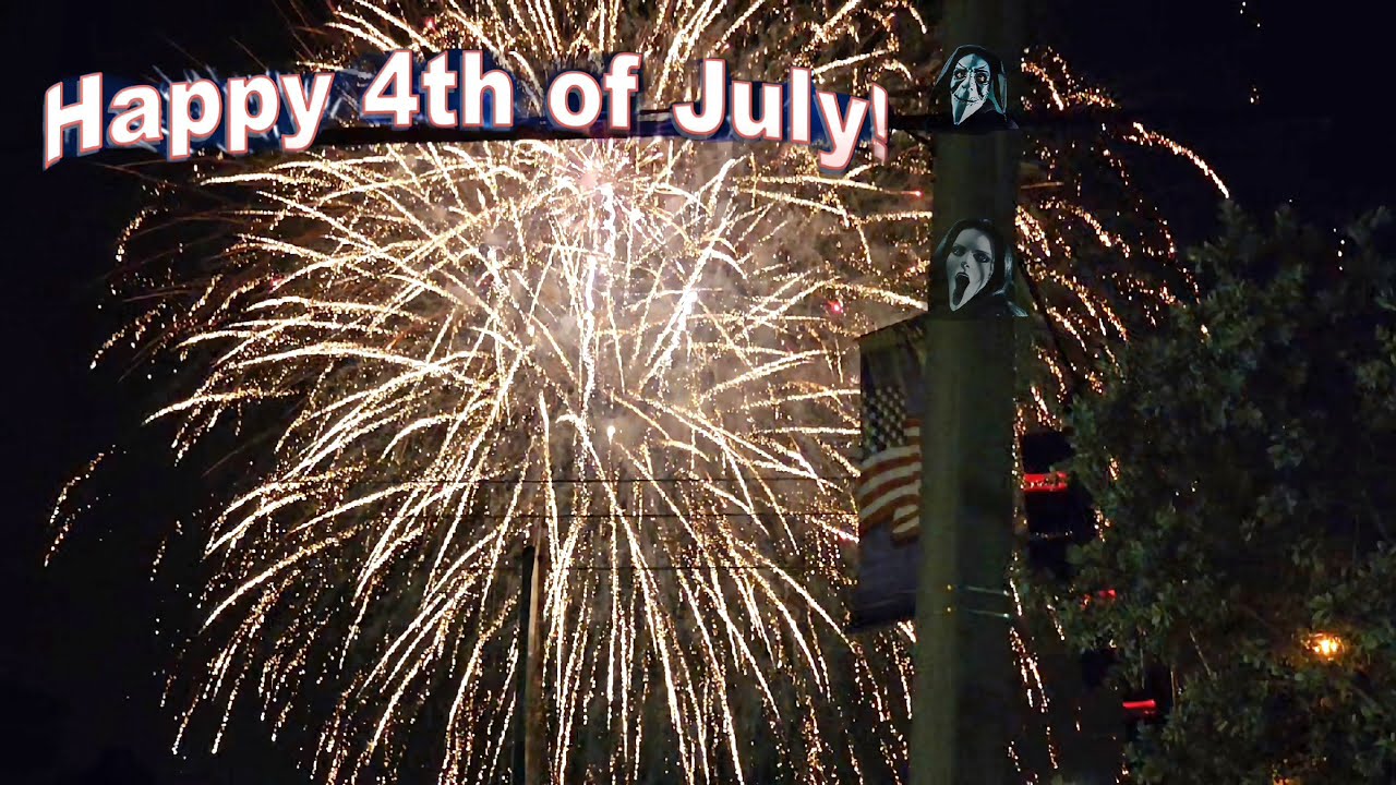 The Ghostface Happy 4th of July 2023 Firework Show - YouTube