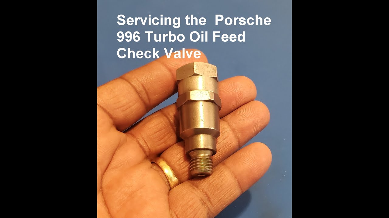 How, Why, and When to Service The Porsche 996 Turbo Oil Feed Check ...