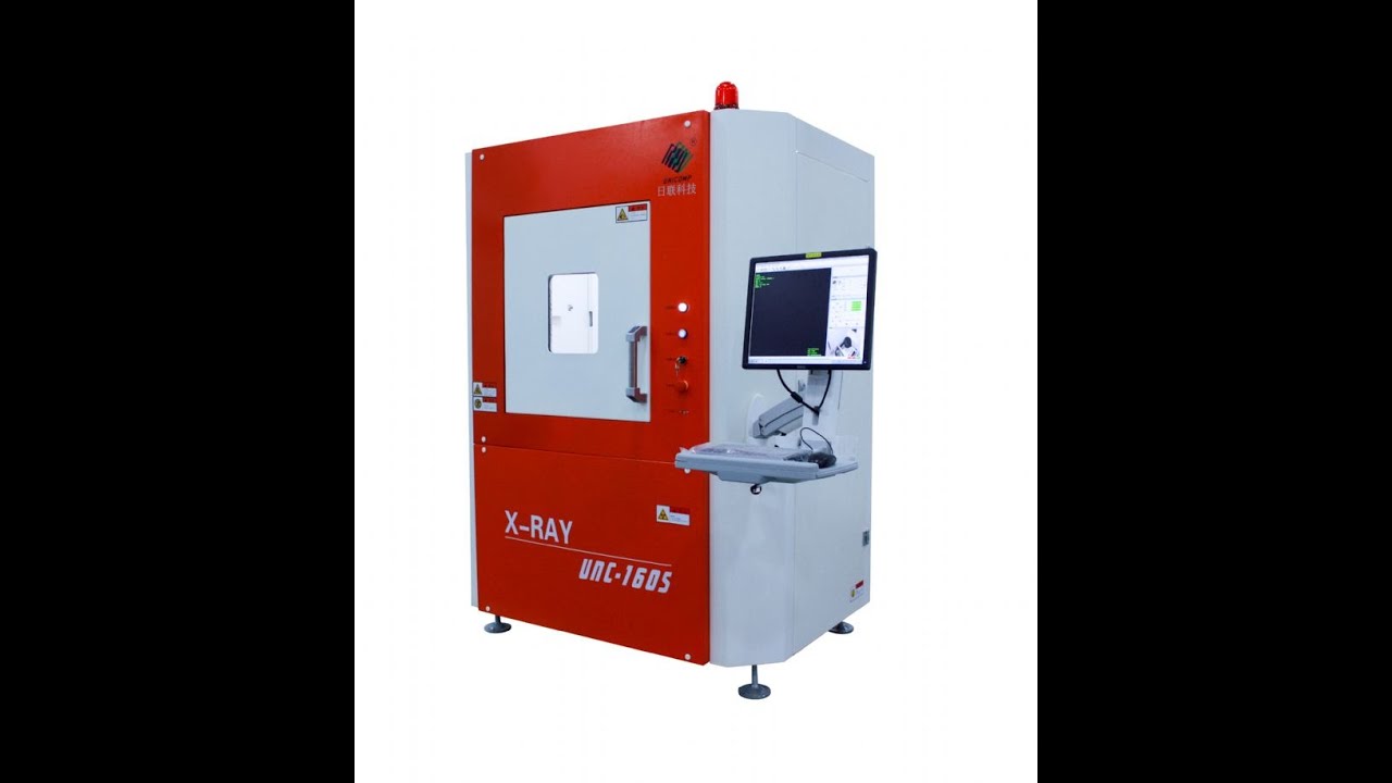 Unicomp UNC160S -160 kV Standart Endüstriyel X-Ray Kabini - YouTube