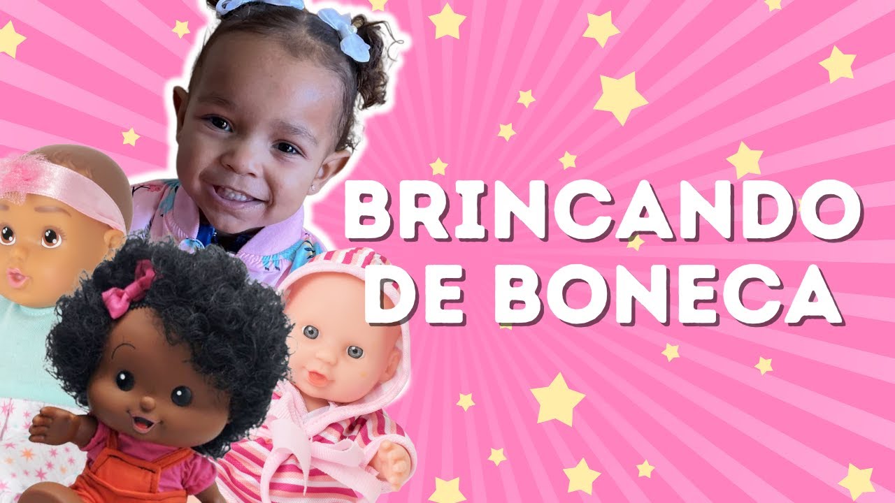 Brincando com Boneca Mileninha - Infantil - Ana Laura Show - YouTube