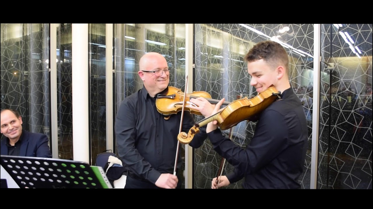 Regards croises vernisage 5 mars 2019 concert Laurentiu Stoian, Marius ...