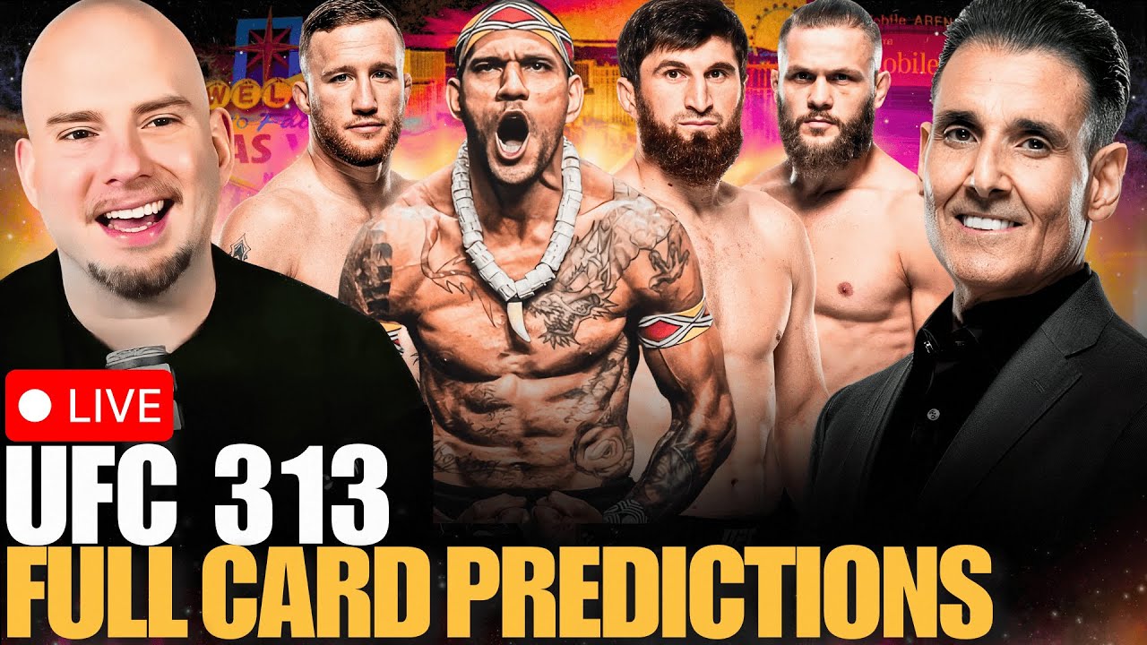 UFC 313 FULL CARD Predictions - YouTube