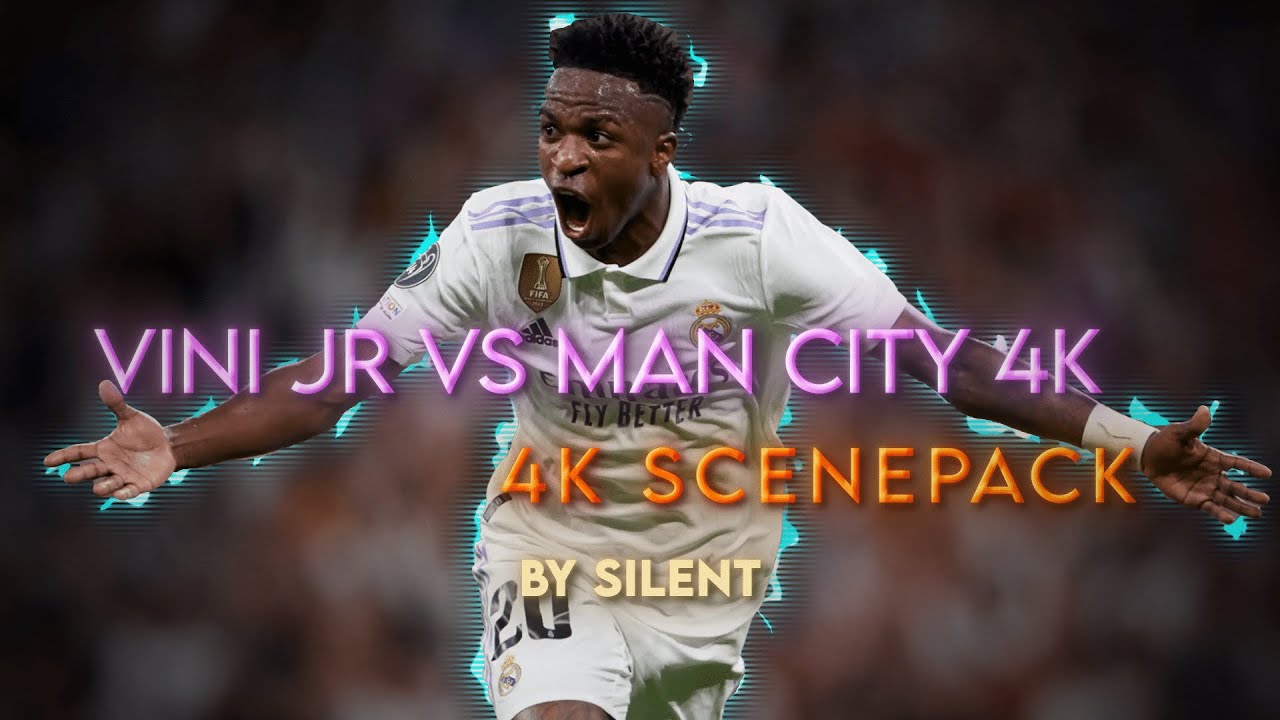 Vini Jr vs Man City 4k Rare Clips Scenepack Upscale [ TOPAZ ]🔥🐐 - YouTube