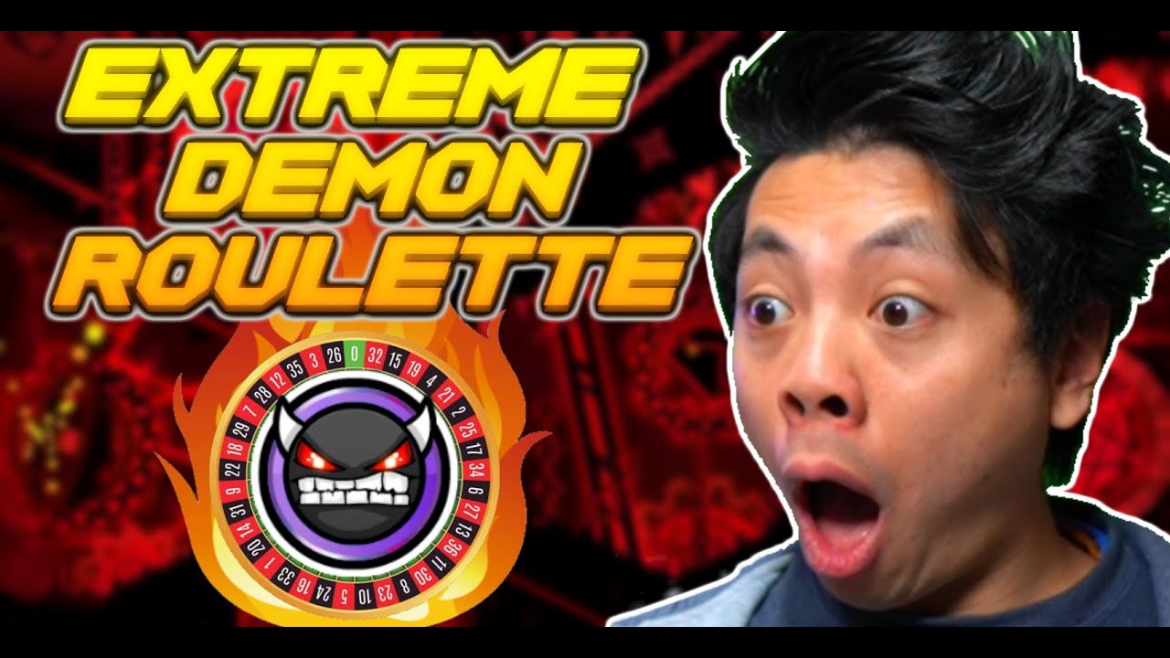 I finally tried EXTREME Demon Roulette - YouTube