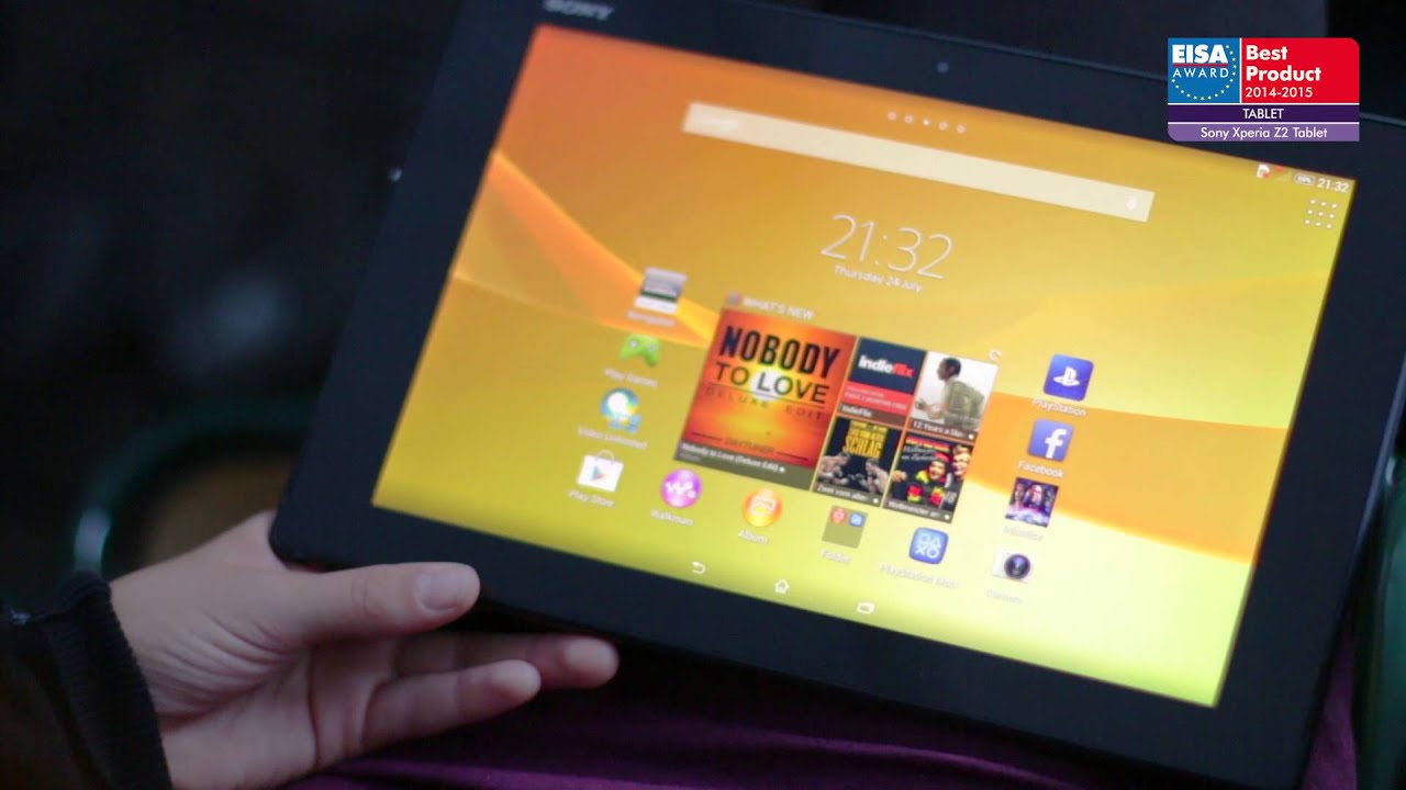 EUROPEAN TABLET 2014-2015 - Sony Xperia Z2 Tablet - YouTube
