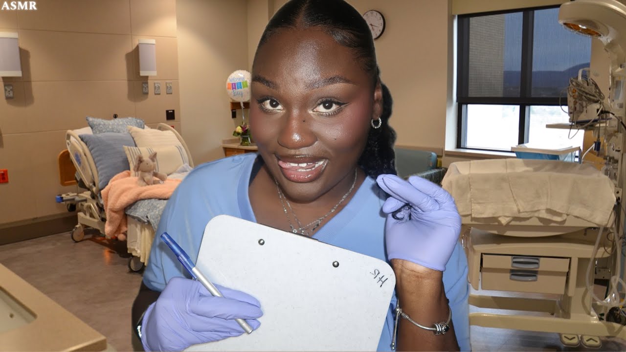 ASMR | Your Labor & Delivery Nurse FLIRTS With Your HUSBAND... - YouTube