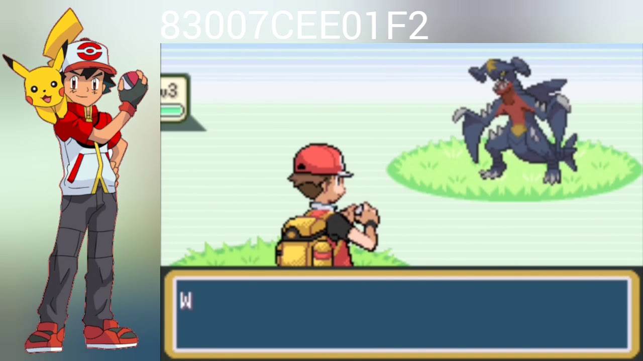 Pokemon fire sun hard 1400 cheat gba - YouTube