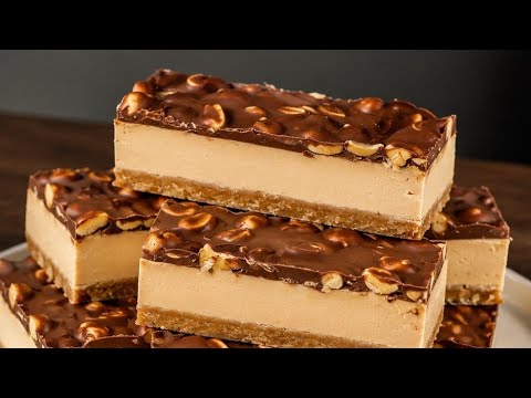 FIRINSIZ SNICKERS KEK! Sadece 15 Dakika / Kolay Snickers Kek Tarifi