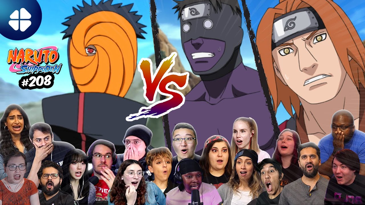 Tobi vs Foo and Torune Reaction Mashup 🔥 Shippuden 208 🇯🇵 - YouTube