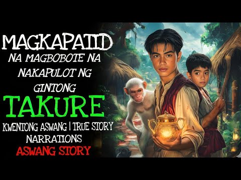 MAGKAPATID NA MAGBOBOTE NA NAKAPULOT NG GINTONG TAKURE | Kwentong ...