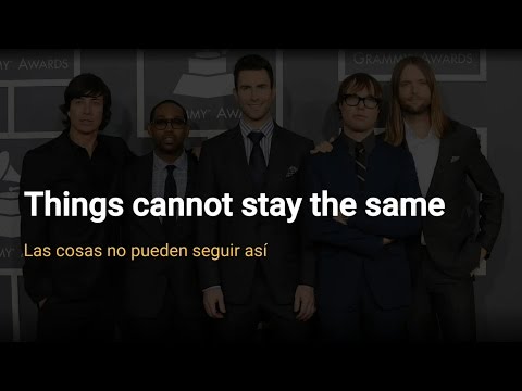 Maroon 5 - Goodnight Goodnight (Lyrics | Letra)