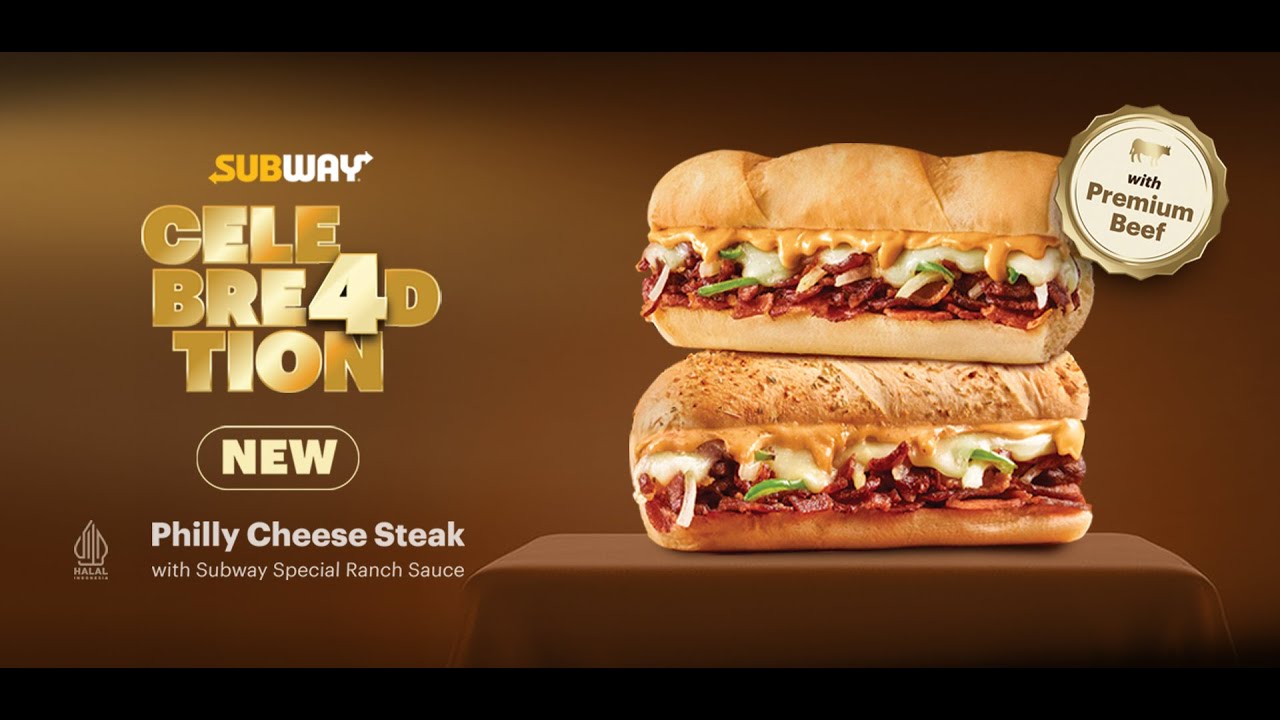 SUBWAY® INDONESIA — SUBWAY PHILLY CHEESE STEAK - YouTube