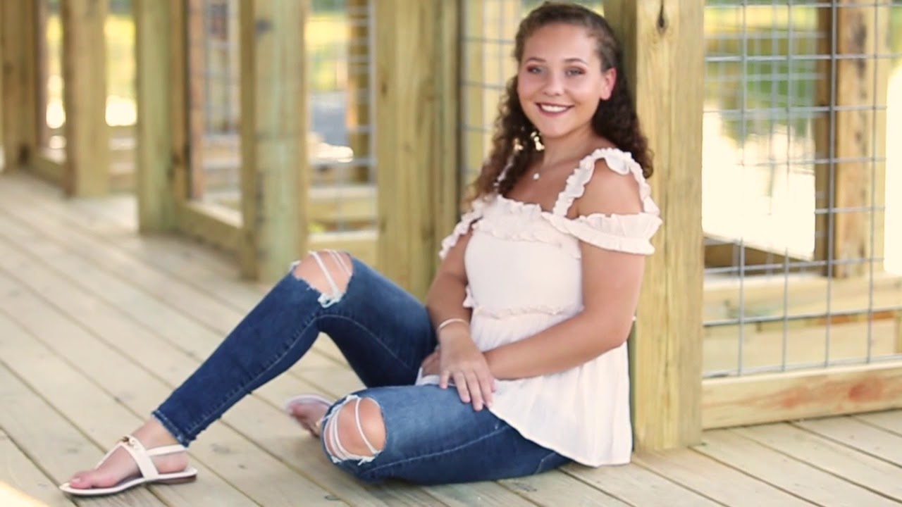 Anna Senior Portrait Session Film - YouTube