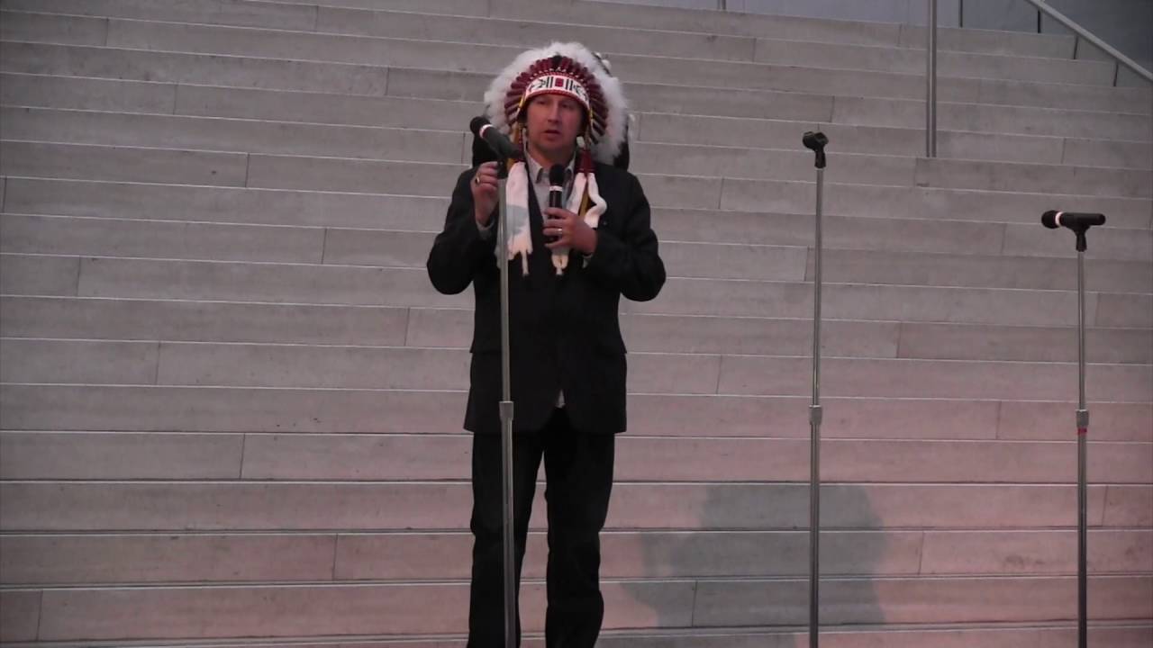 Grand Chief Tony Alexis - Mass Blanket Exercise - YouTube