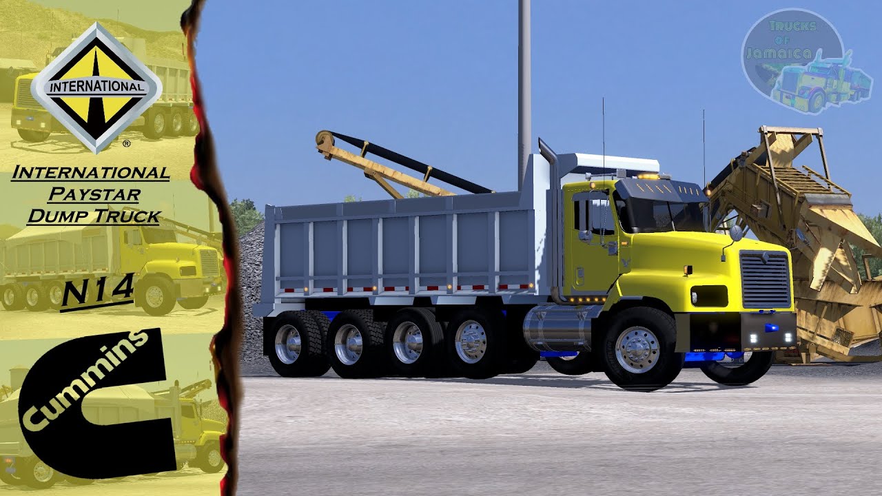 Sand Depot's International Paystar Dump Truck - Zeemod N14 - American ...