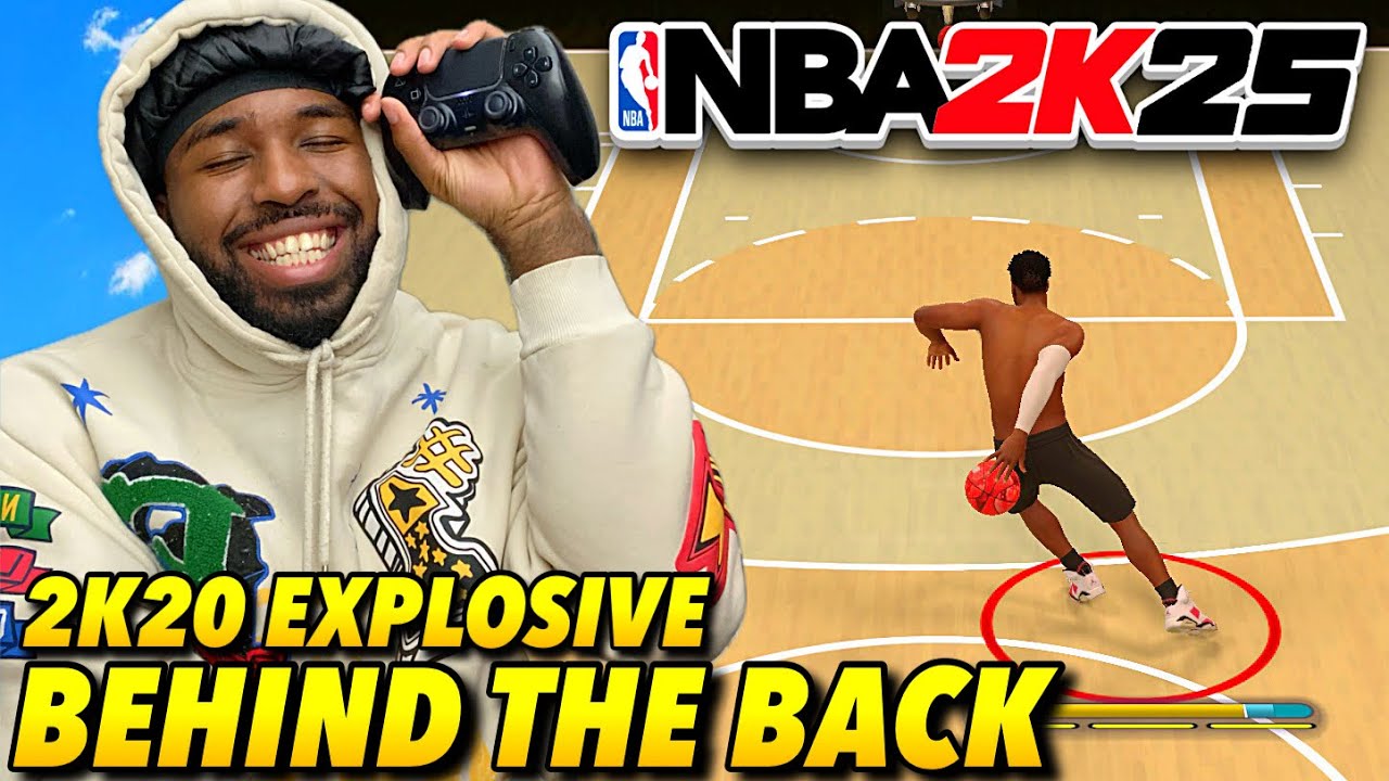 HOW TO DO THE EXPLOSIVE BEHIND THE BACK FROM NBA 2K20 ON NBA 2K25…(BEST ...