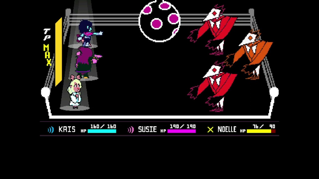 DELTARUNE Chapter 2 - Play as Noelle in Party Dojo - YouTube