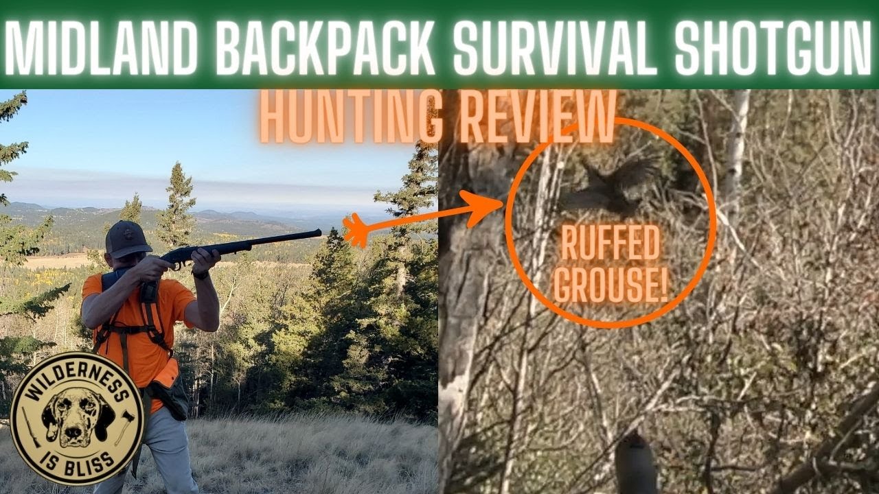 Midland Backpack Survival Shotgun Initial Review | Actual Hunting - YouTube