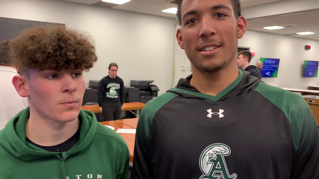 Abington's Derek Nuttall and Brady Therrien - YouTube