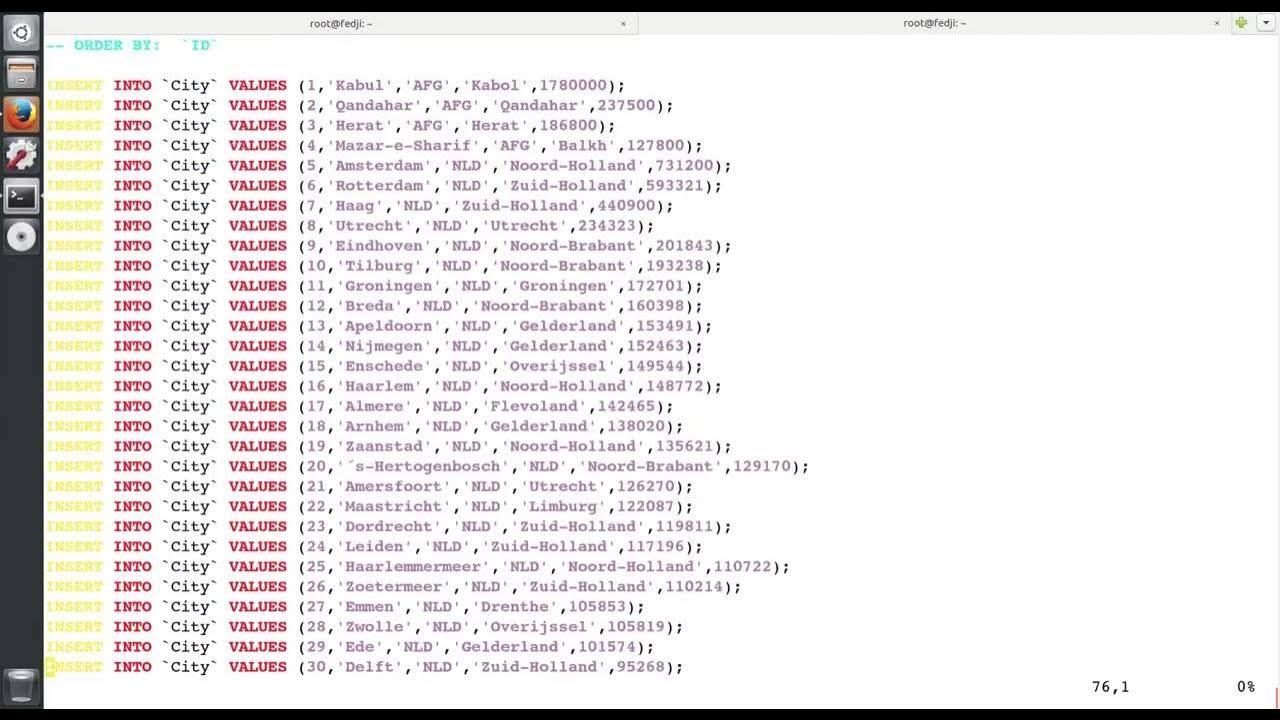 Exporting And Importing Data In Mysql Youtube