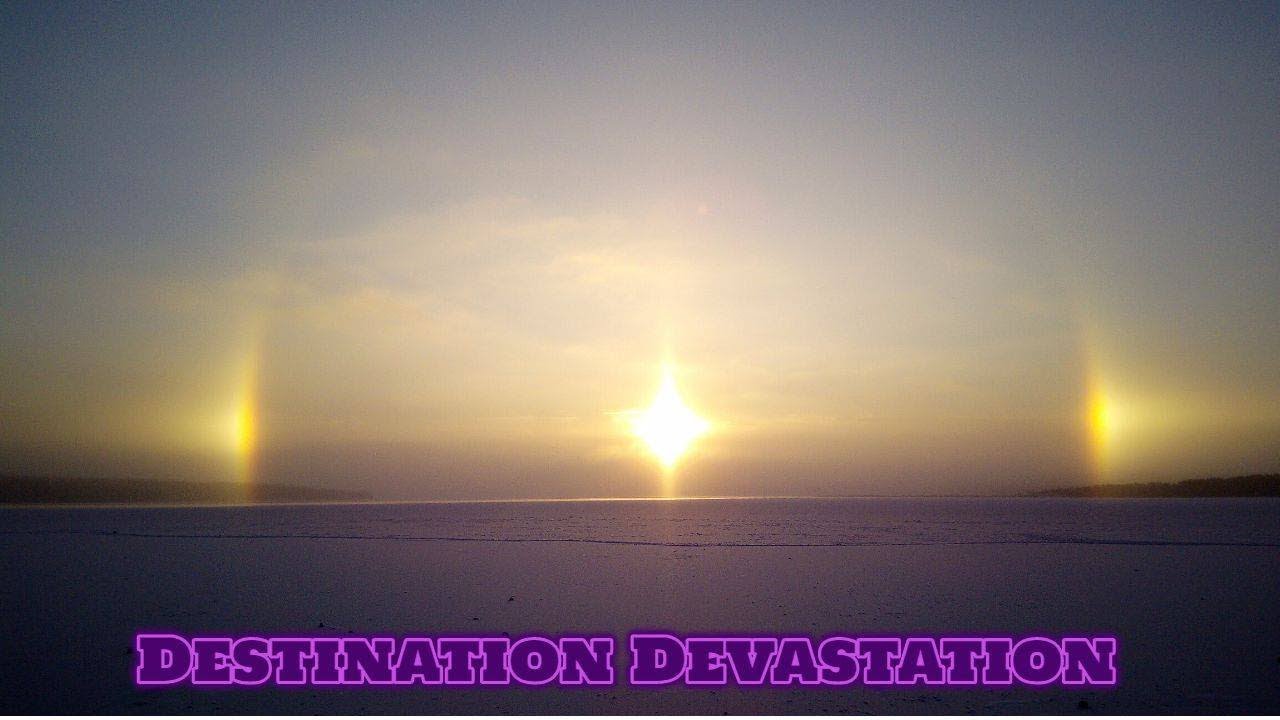 Three suns phenomenon lights up the sky of Murmansk! Amazing Pictures ...