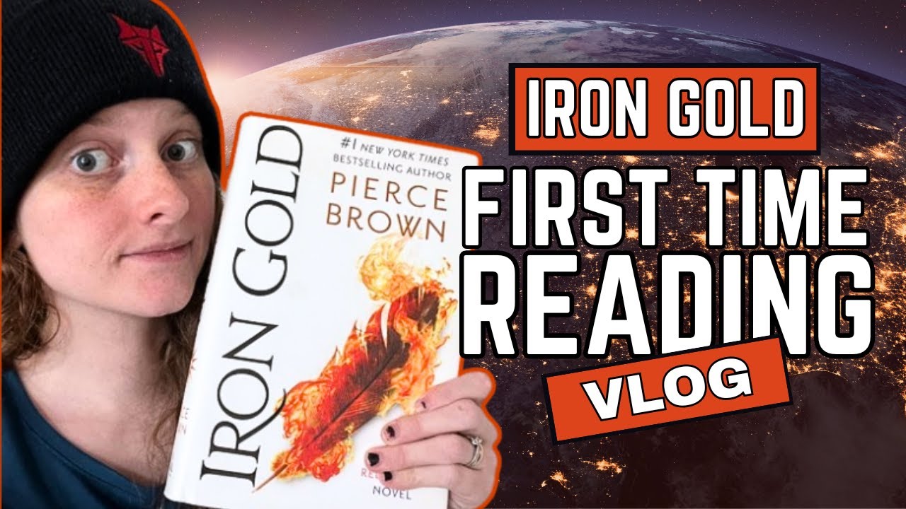 First time reading Iron Gold by Pierce Brown - YouTube