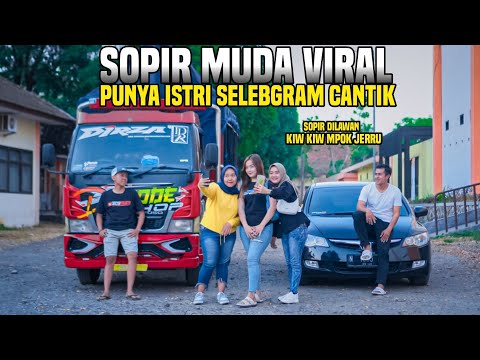SOPIR MUDA VIRAL PUNYA ISTRI SELEBGRAM CANTIK!! SIMPAN SOMBONGMU KAWAN SOPIR DILAWAN!!
