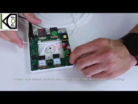 Home Network: POF Daisy Chain Outlet - YouTube
