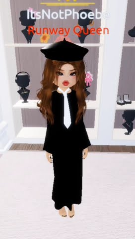 How to make a outfit for the theme graduation on dress to impress! #dti ...