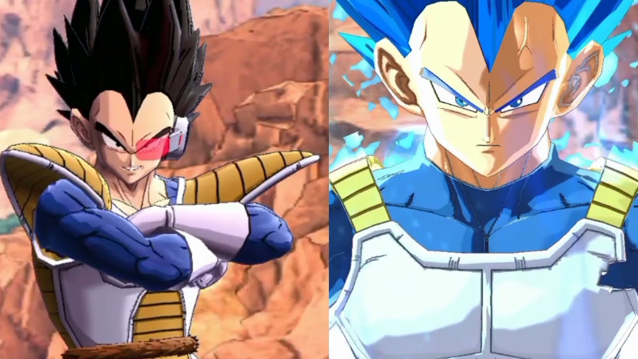 The Evolution Of Vegeta (DB LEGENDS) - YouTube