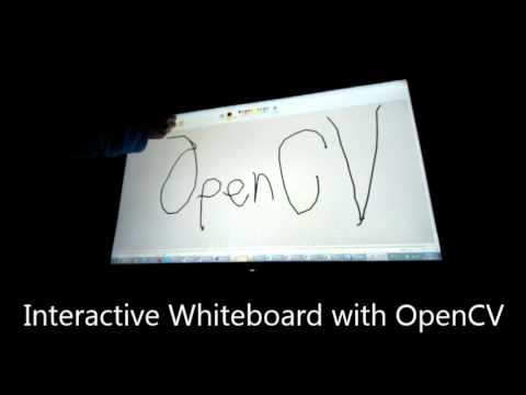 Interactive Whiteboard with OpenCV - YouTube