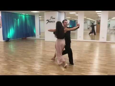 Intermediate Quickstep - Natural Spin Turn, Four Quick Run - YouTube