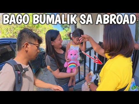 Ito Na Ang Aming Huling Pagsasama Bago Mag Abroad Muli Pati Pamilya Ko ...