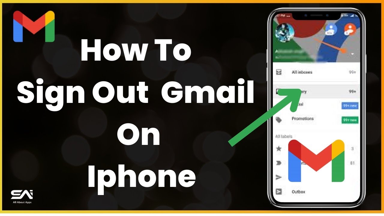 How to Sign Out of Mail on iPhone - YouTube
