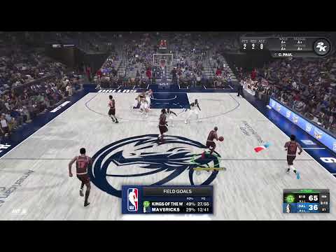 Playing 2K23 my team single player - YouTube